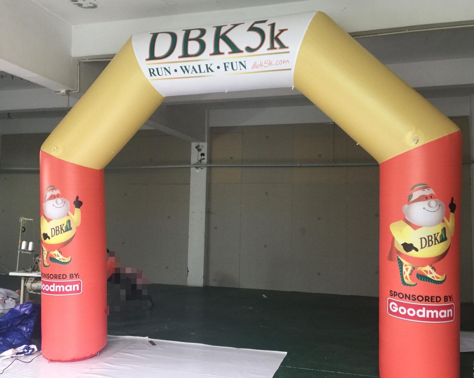 Custom Race Finish Arch - 5k Race Director